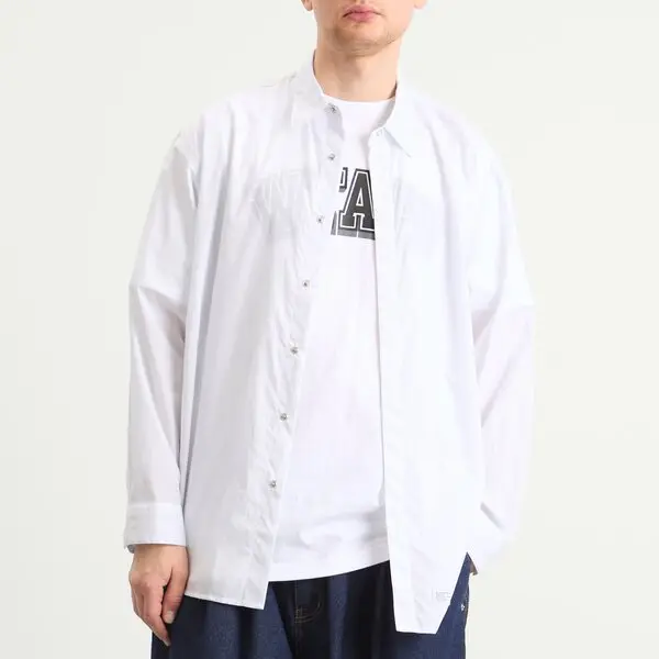 WTAPS Pinstripe Broadcloth Shirt