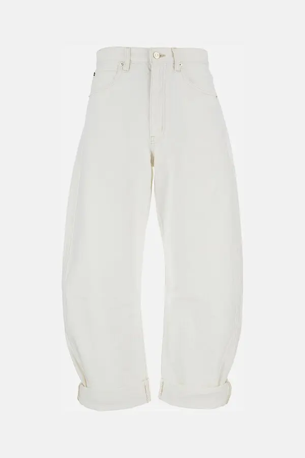 FRAME The Bubble Jeans - Bianco