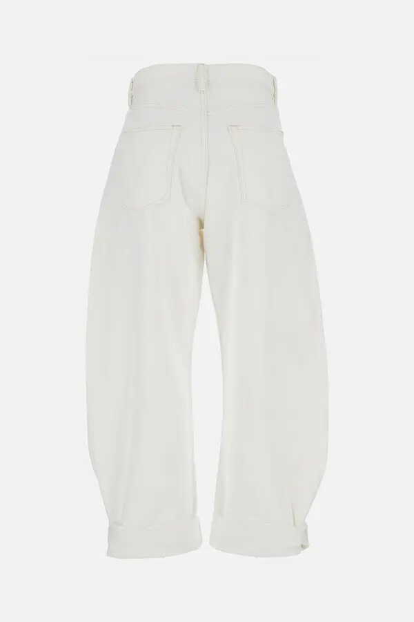 FRAME The Bubble Jeans - Bianco