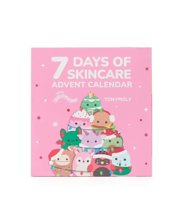TONYMOLY 7-pc. Squishmallows 2025 Holiday Advent Calendar Set - No Color