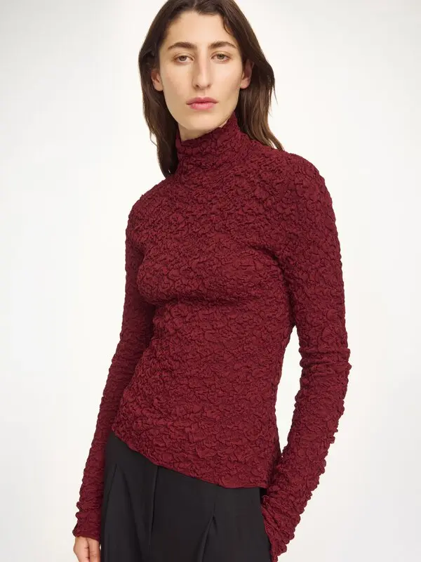 BY MALENE BIRGER Aura Blouse - Cabernet