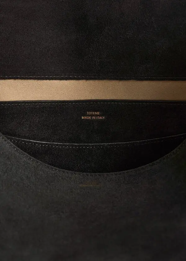 TOTÊME T-lock Suede Satchel