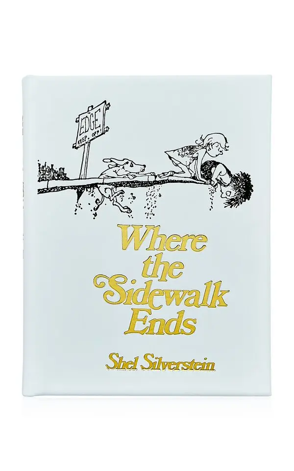 GRAPHIC IMAGE Where The Sidewalk Ends Leather Hardover Book - Multi