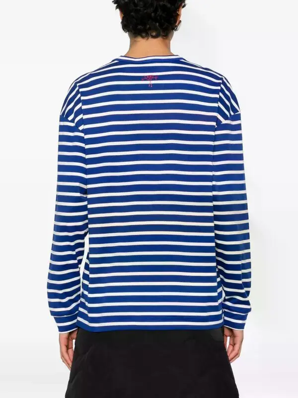 Plan C Striped Pocket T-shirt