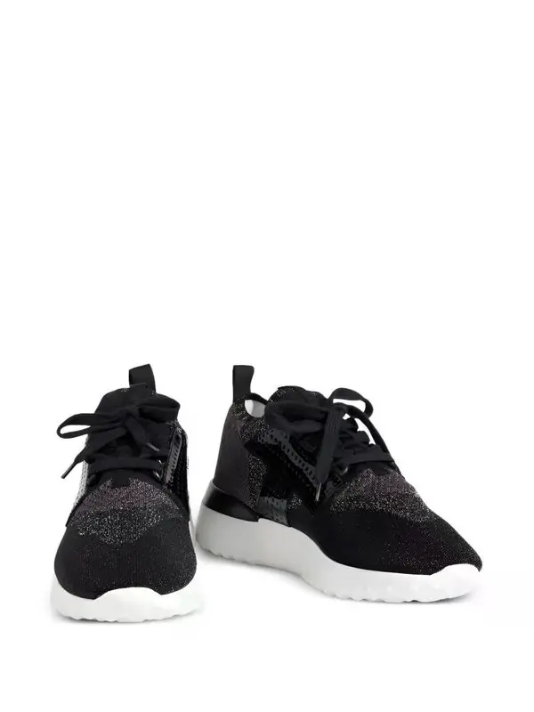 TOD'S Panelled Sneakers - Black