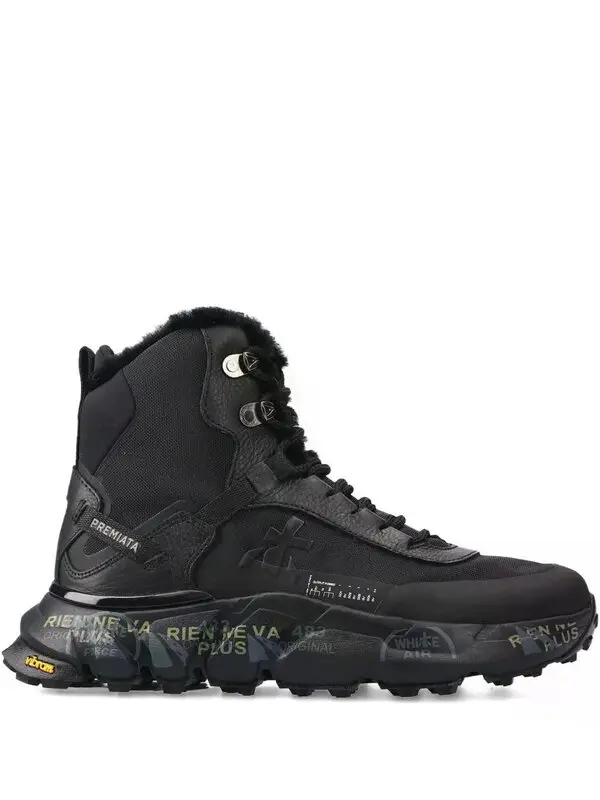 Premiata Trivor 439m Lace-up Sneakers - Black
