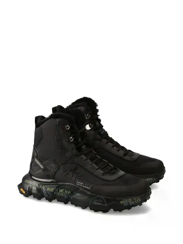 Premiata Trivor 439m Lace-up Sneakers - Black