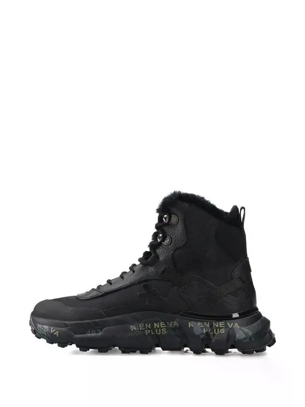 Premiata Trivor 439m Lace-up Sneakers - Black
