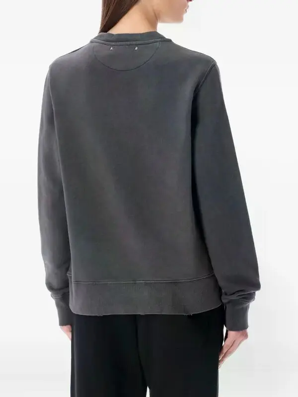GOLDEN GOOSE Sweatshirt With Crystals