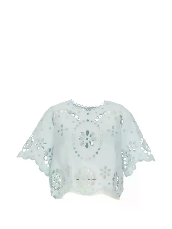 Zimmermann Awaken Embroidered Blouse