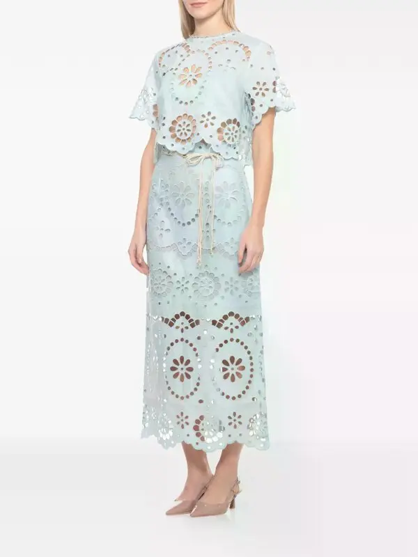 Zimmermann Awaken Embroidered Blouse