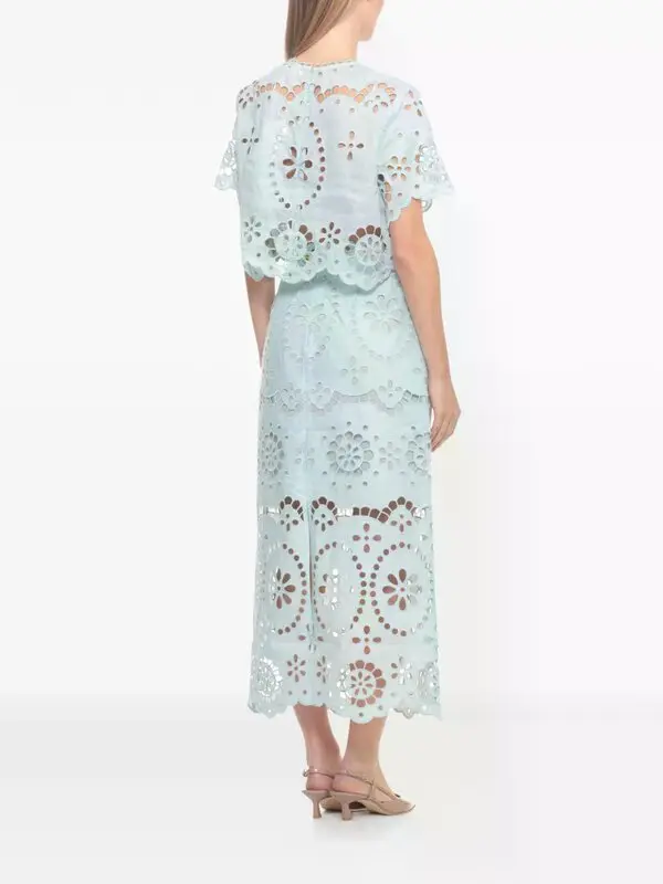 Zimmermann Awaken Embroidered Blouse