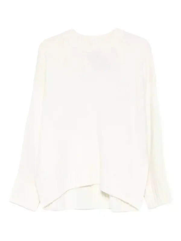 Loulou De Saison Crew-neck Sweater - Neutrals