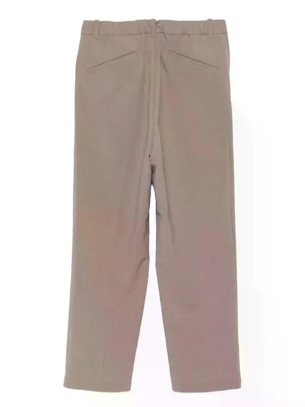 GOLDWIN Pleated Trousers - Brown