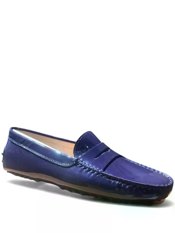TOD'S Gommino Patent-finish Loafers