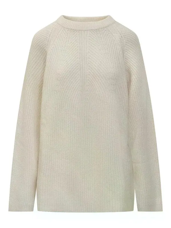 Loulou De Saison Cut-out Detail Sweater - Neutrals