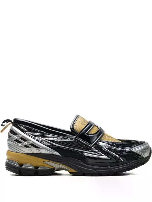 NEW BALANCE X Ganni 1906l Snake-print Sneakers - Black