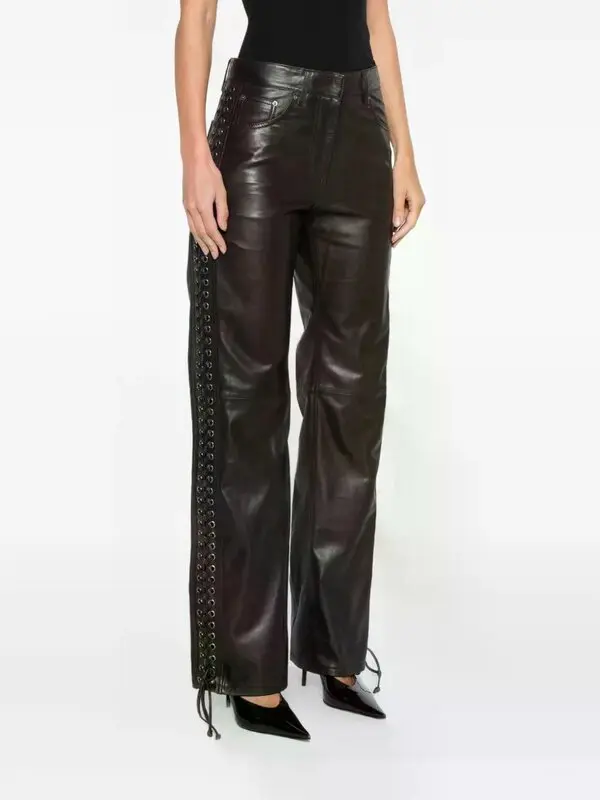 ROTATE BY BIRGER CHRISTENSEN Eyelet Detail Trousers