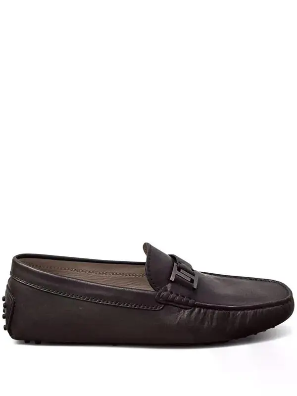 TOD'S Double-t Leather Loafers
