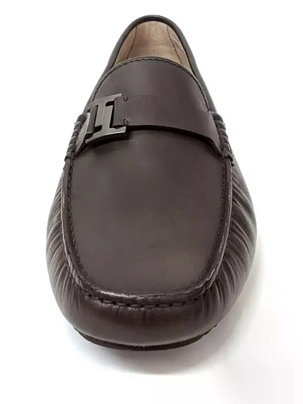 TOD'S Double-t Leather Loafers