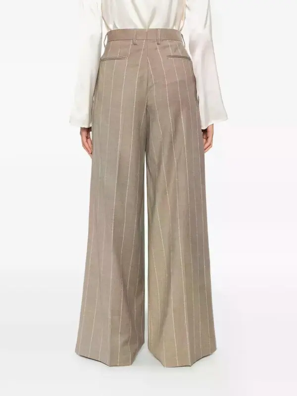 LUIGI BIANCHI MANTOVA Striped Tailored Trousers