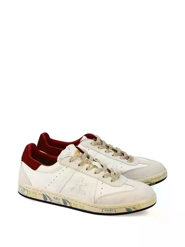 Premiata Bonnied Embossed Detail Sneakers
