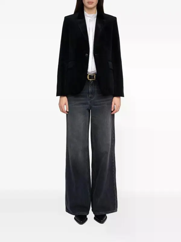 Zadig&Voltaire Vavy Velvet Blazer - Black