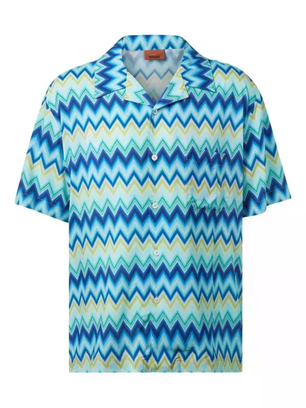 Missoni Short-sleeves Shirt - Blue