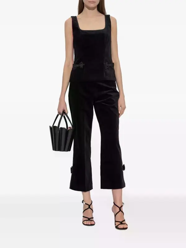 Posse Quincy Bow-detail Trousers