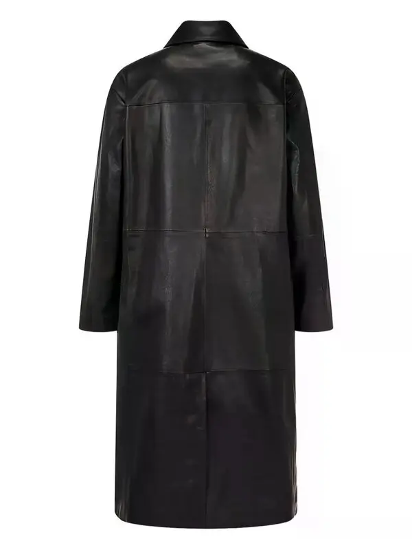 MAN ON THE BOON. Calf Leather Single Coat