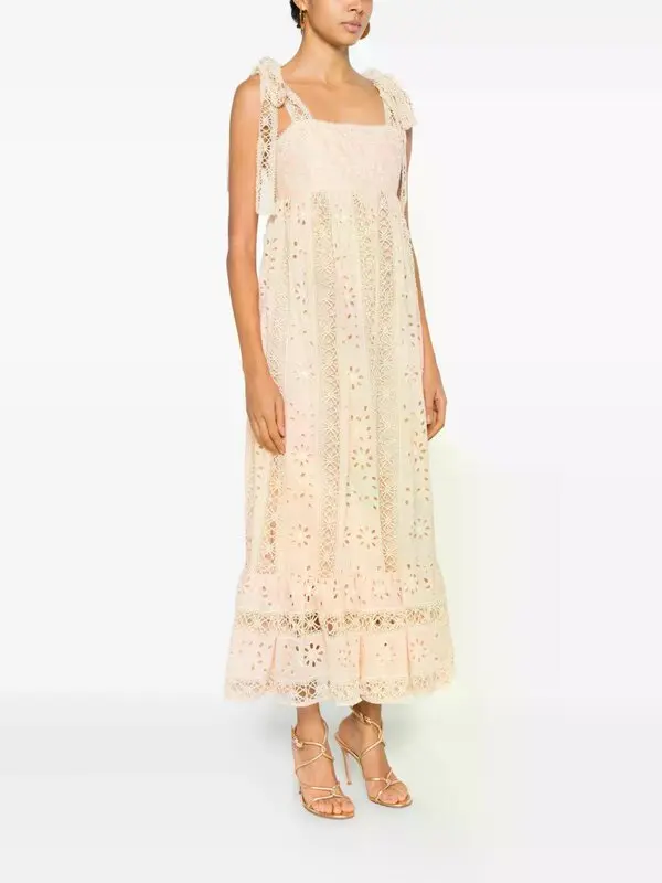 Zimmermann Awaken Eyelet-embellished Maxi Dress