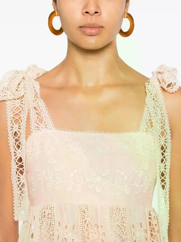 Zimmermann Awaken Eyelet-embellished Maxi Dress