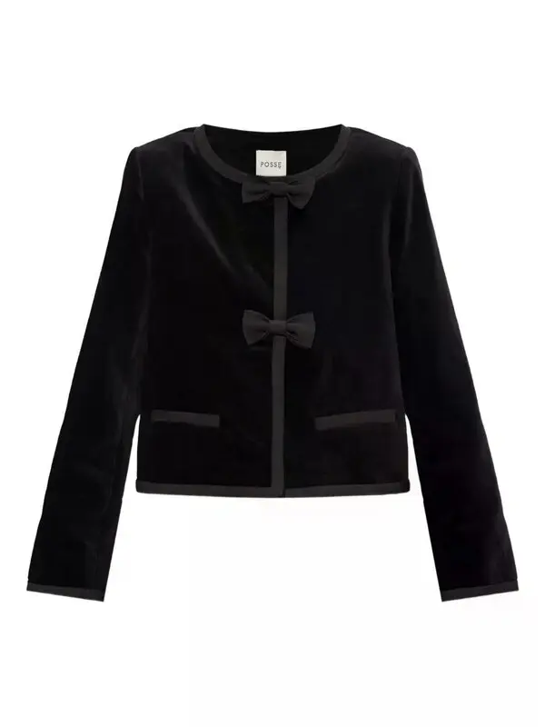 Posse Quincy Bow-detail Jacket