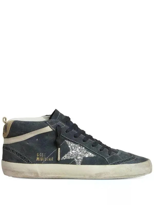 GOLDEN GOOSE Mid Star Sneakers - Blue