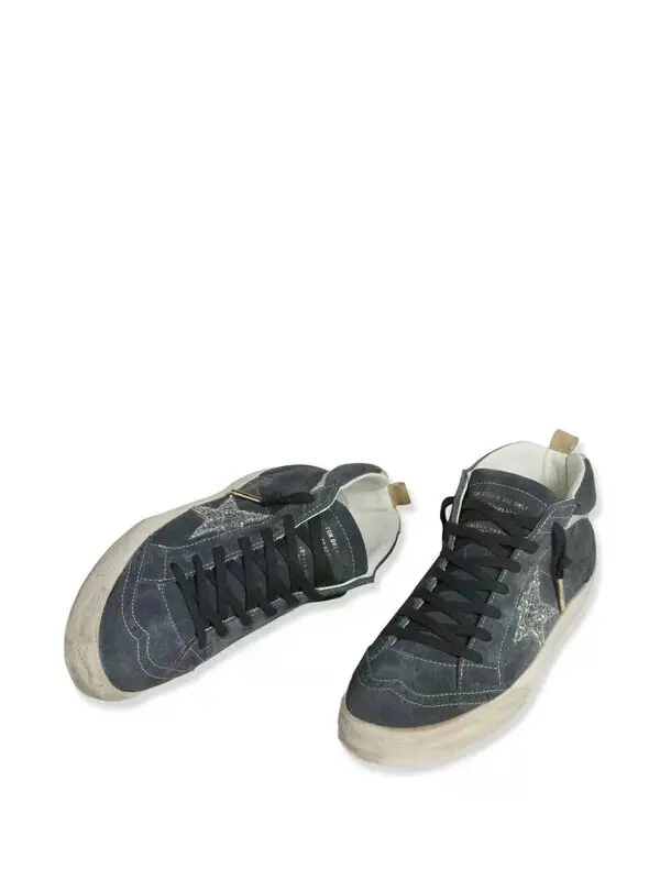 GOLDEN GOOSE Mid Star Sneakers - Blue
