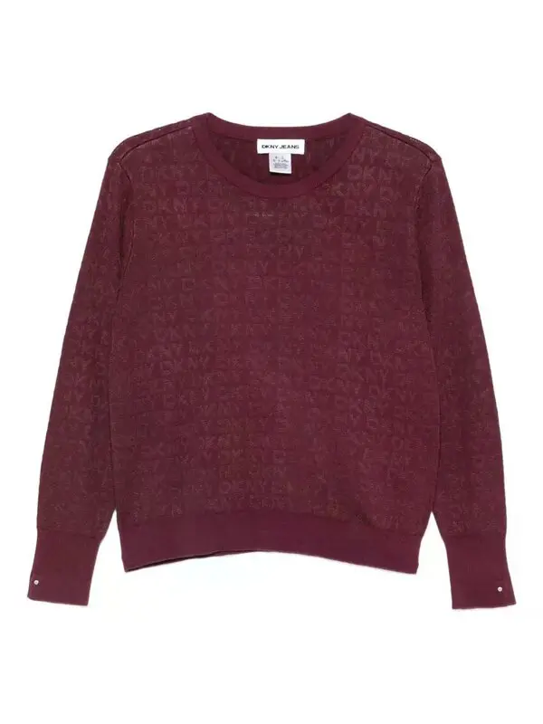 Dkny Long-sleeve Crew-neck Sweater