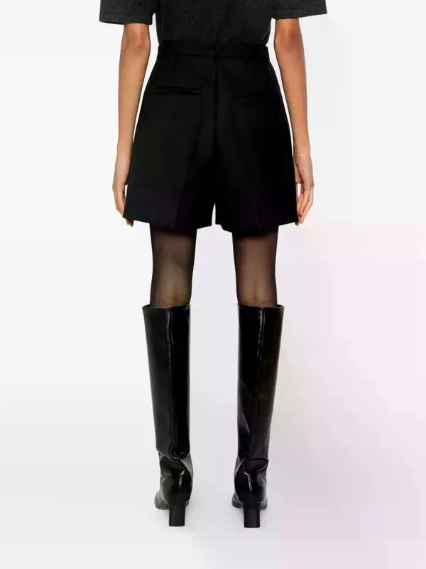 HERSKIND Pleated Shorts - Black