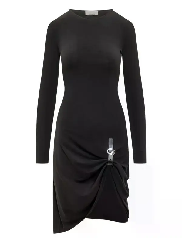 Coperni Buckle Suspended Dress - Black