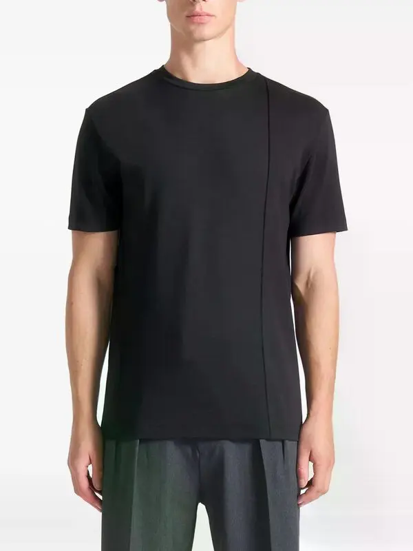 Manière De Voir Bruno Pintuck T-shirt - Black