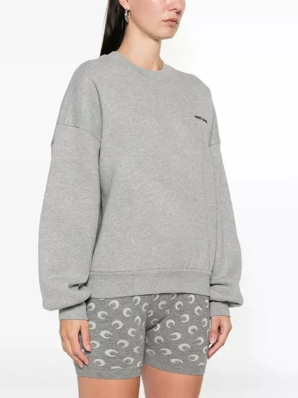 WRSTBHVR Logo-embroidered Crew-neck Sweatshirt