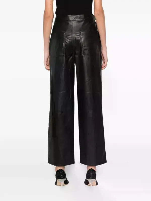 Dkny Faux Leather Trousers