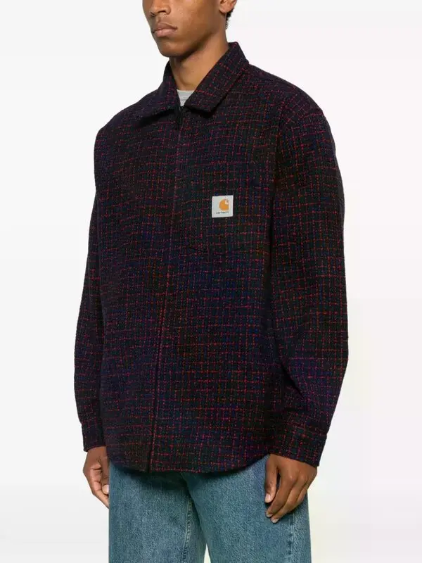 Carhartt Work In Progress Zip Plaid Shirt