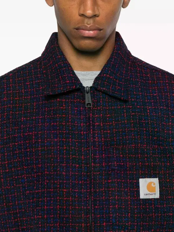Carhartt Work In Progress Zip Plaid Shirt