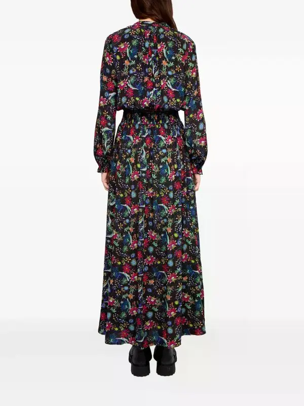 Zadig&Voltaire Floral Maxi Dress - Blue