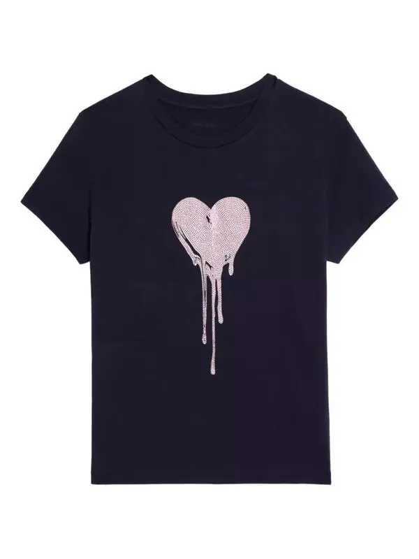 Zadig&Voltaire Walk Embellished T-shirt - Blue