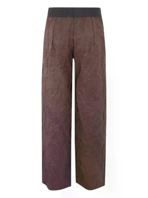 MARIA CALDERARA Wrinkled Trousers