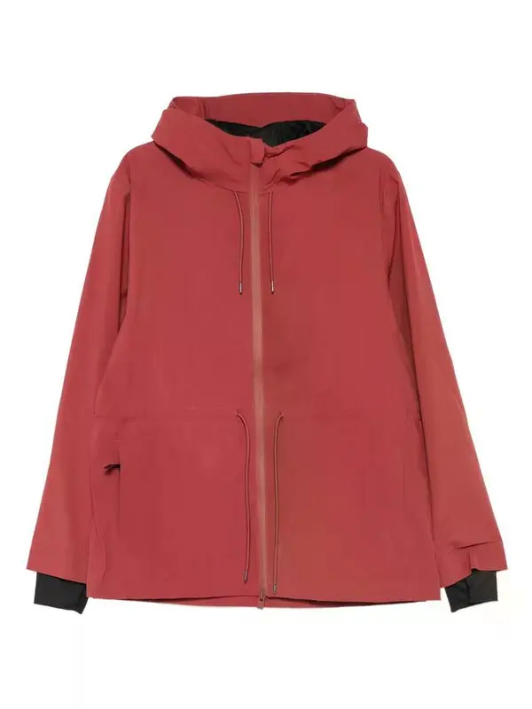 Rains Zip-fastening Coat - Red
