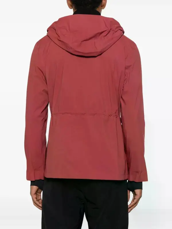 Rains Zip-fastening Coat - Red