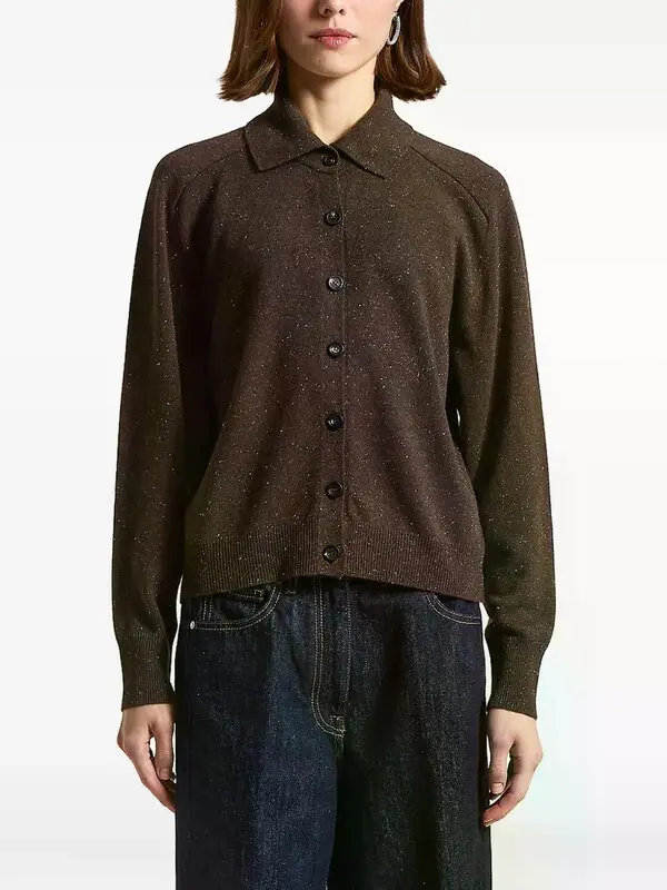 Peserico Buttoned Collared Knitwear