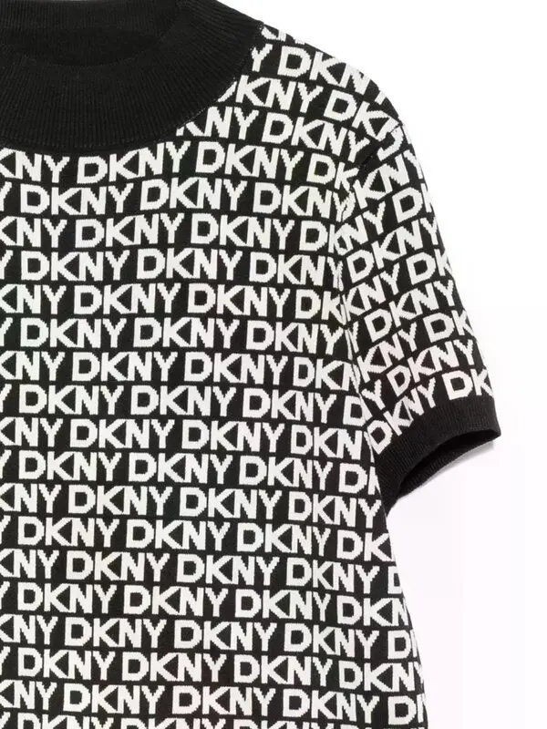 Dkny Logo-pattern Top